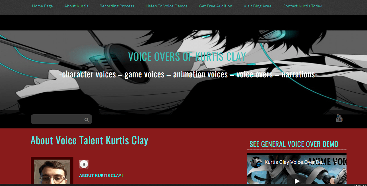 SEO Friendly Voice Talent Website Design | 17 Voice Talent Website Musts