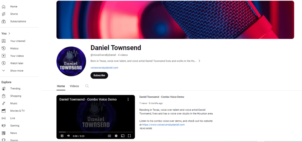 5 Billion Views Per Day | Get Voice Talent YouTube Channel Design