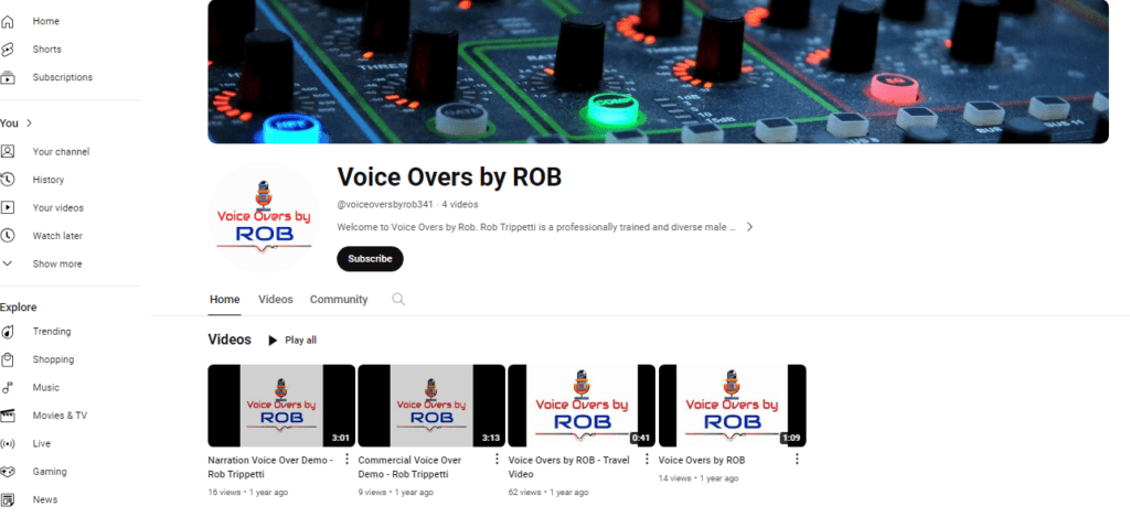 5 Billion Views Per Day | Get Voice Talent YouTube Channel Design