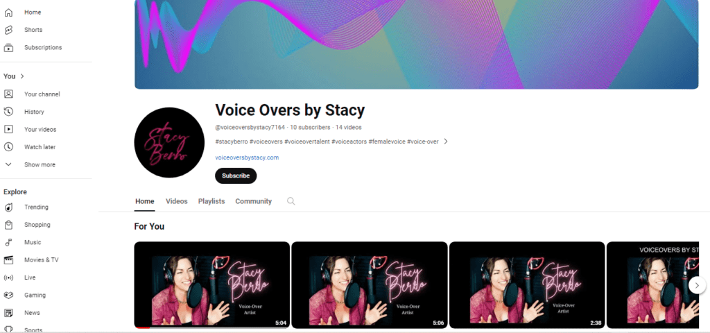 5 Billion Views Per Day | Get Voice Talent YouTube Channel Design