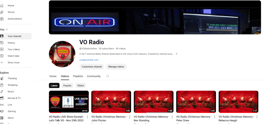 5 Billion Views Per Day | Get Voice Talent YouTube Channel Design