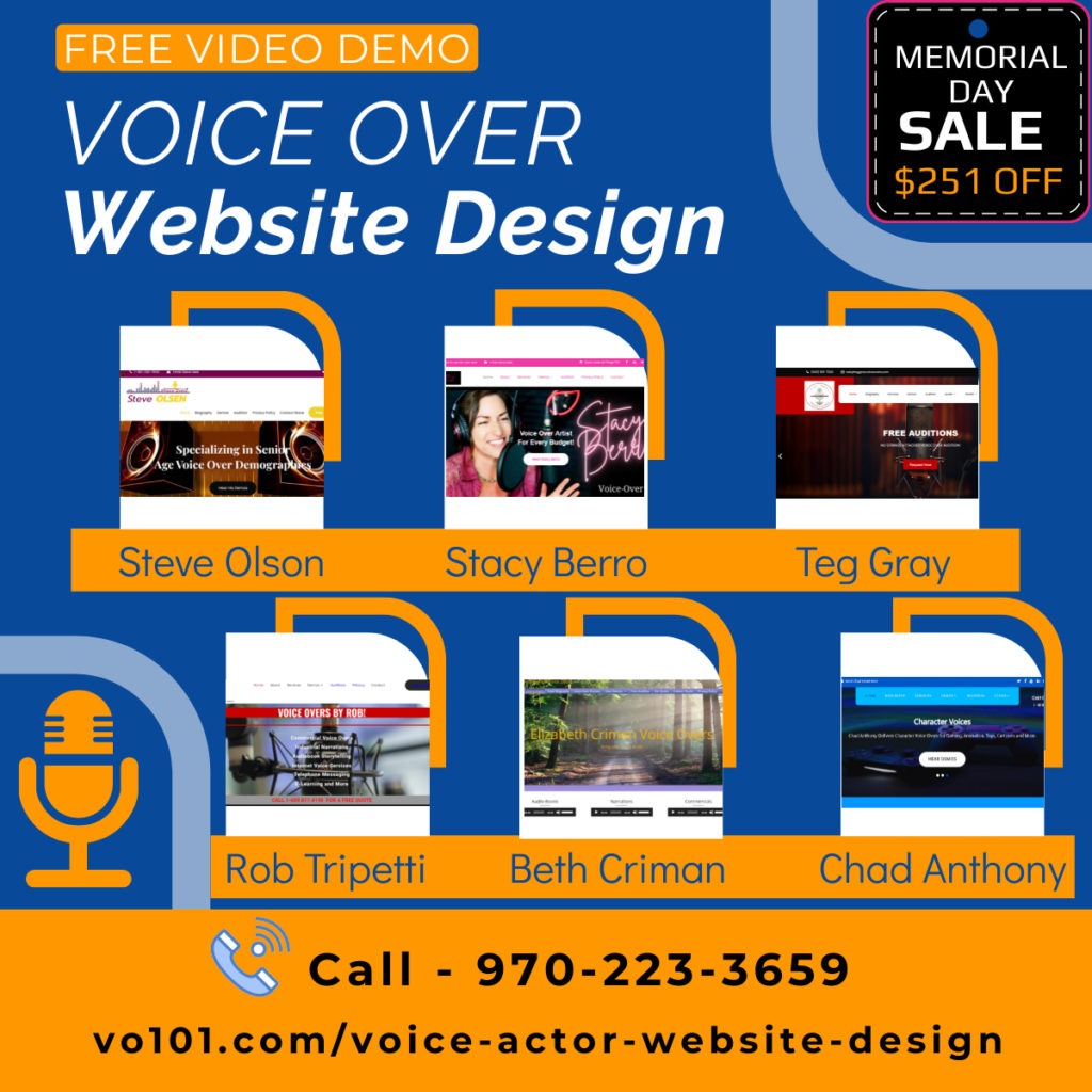 Voice Over Lessons | Voice Over Coaching | Voice Over Training - Voice ...